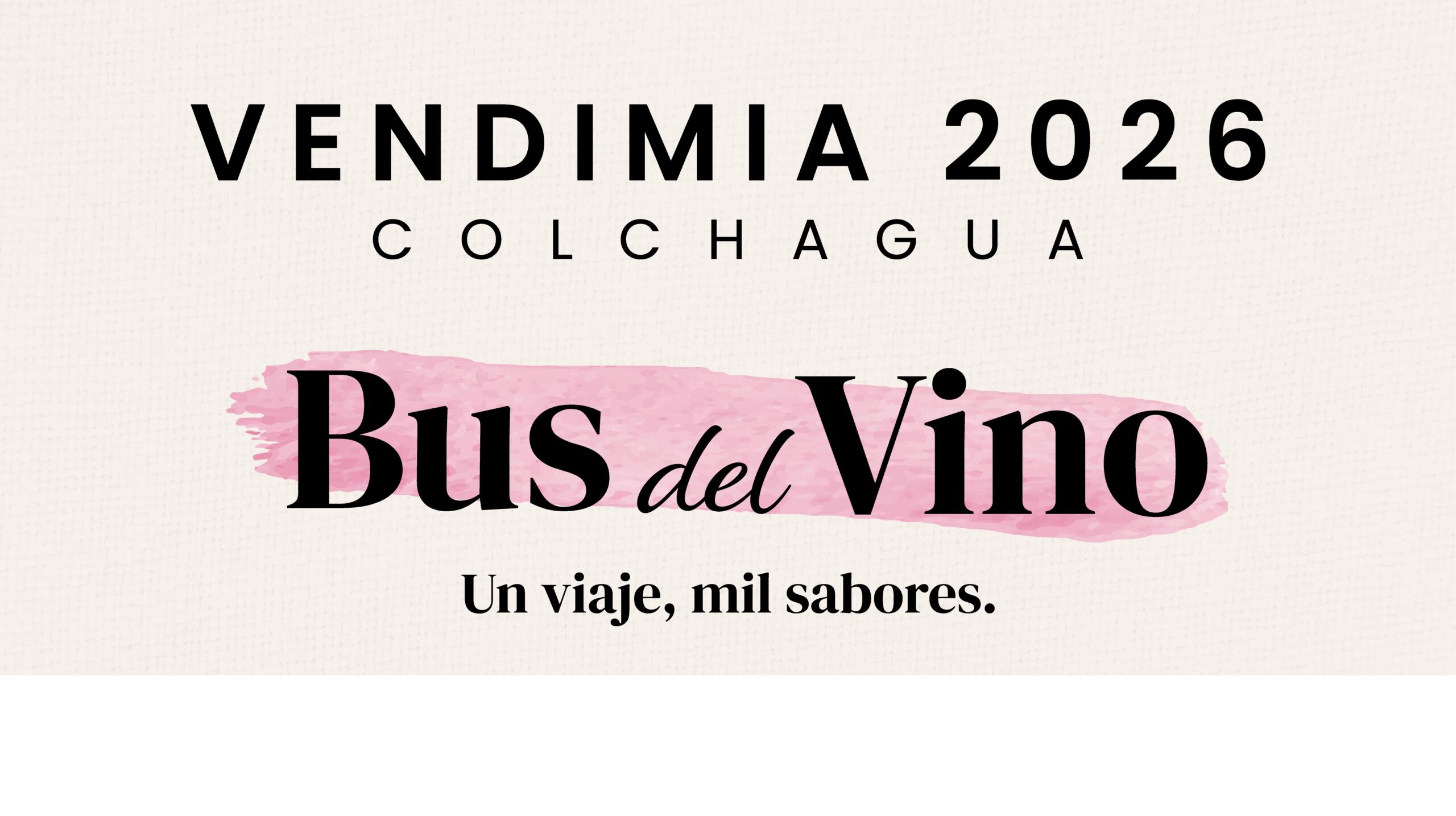 VUELVE BUS DEL VINO A VENDIMIA COLCHAGUA 2026 - WIP.cl WIP.cl